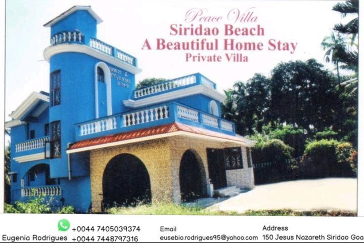 Peace Villa Luxurious 5bhk Siridao Goa Beach - Goa