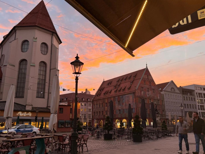 Modernescity Apartment Innenstadt, Balkon - Gersthofen