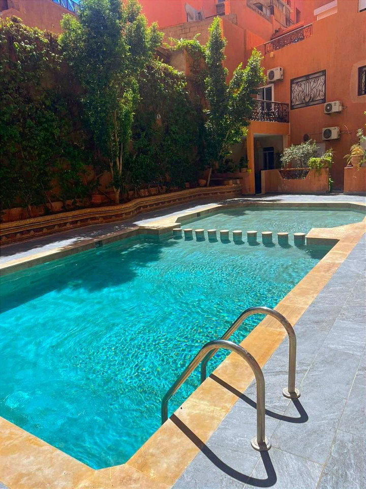 Studio Vintage Lumineux - Piscine - Cœur De Guéliz - Marrakech