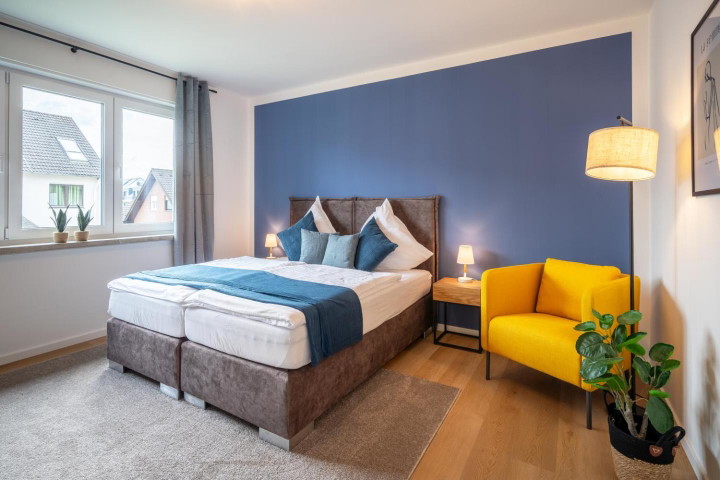 Raw-flat Meier - Modern - Stylisch - Balkon - Netflix - Bielefeld