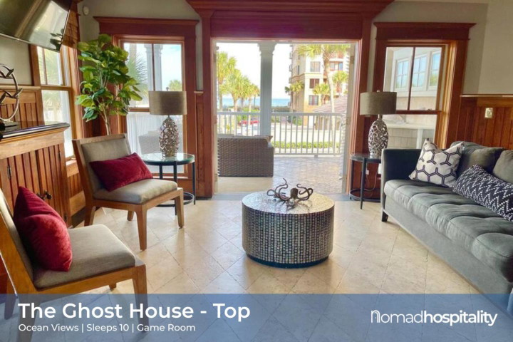 Be A Nomad - 5br Oceanview Beach House - Sleeps 10 - Jacksonville Beach, FL