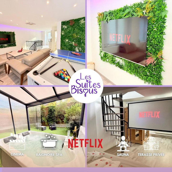 Loft Luxe Nancy - Jacuzzi - Sauna - Cinéma - Nancy