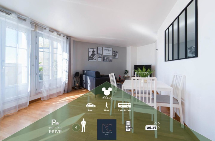 Disneyland - Paris, 4 Personnes, Wifi, Parking - ibis budget Marne la Vallée