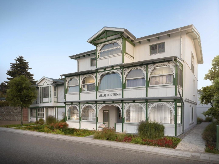 Villa Fortuna - Suite Mit Terrasse - Rügen