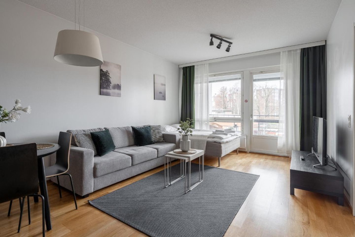 Modern 1br With Sauna, Balcony & Free Parking - Tampere