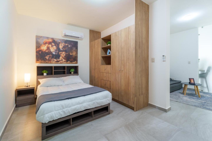 Departamento Con Wifi Y Aire Acondicionado Ubicado A 1 Min De Cas - Hermosillo