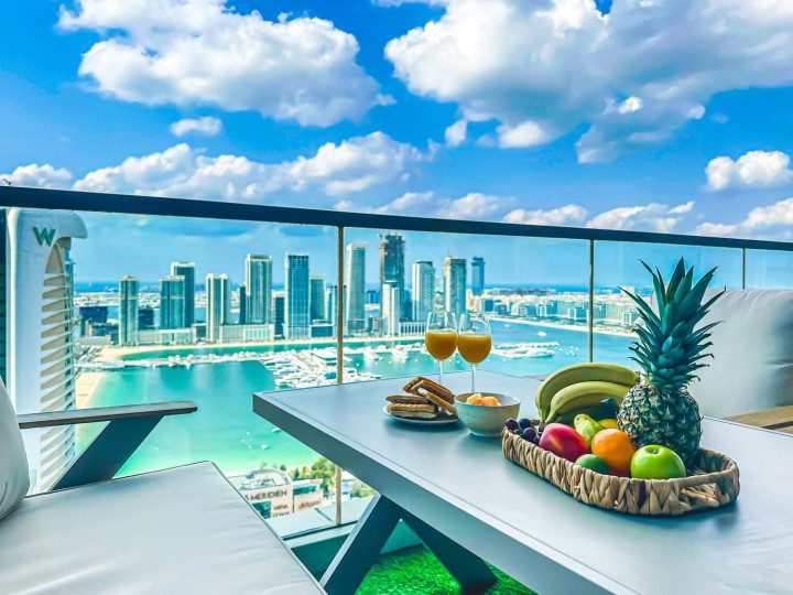 Sensational Direct Sea, Ain View And Palm Jumeirah In Dubai Marina - Dubaï