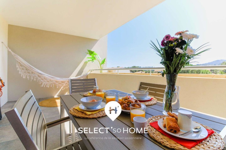 Select'sohome - Entre Mer Et Piscine - Appartement Cosy Pour 4 Personnes, Animaux Acceptés ! - Pos-35 - Bormes-les-Mimosas