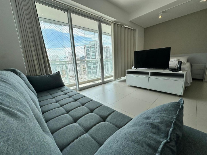 Vista Mar Unlimited Frente Mar Ar Condicionado Garagem Andar Alto E Piscina Aquecida, Sauna E Muito Mais! - São Vicente