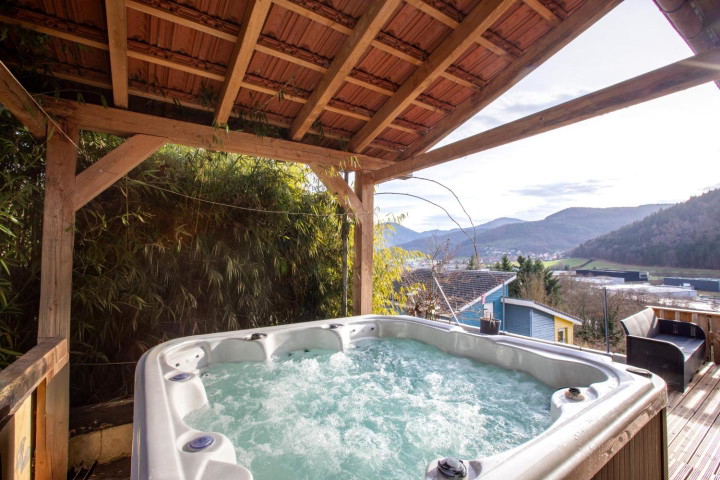 Le Chalet Panoramique Jaccuzi Parking Vue Montagne - Orbey