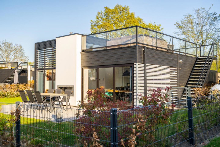 Excellent Cube Mit Dachterrasse Meerblick Und Strand - Harderwijk