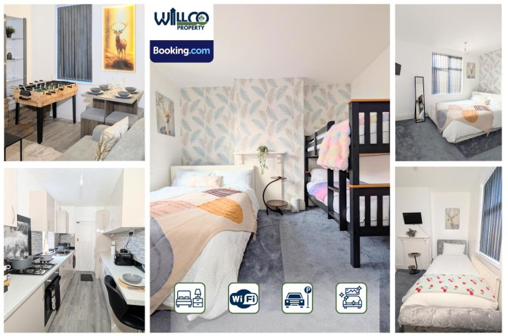 Perfect For Projector, Relocators & Contractors - 3 Bdr By Willco Property Short Lets & Serviced Accommodation Leicester - Loughborough