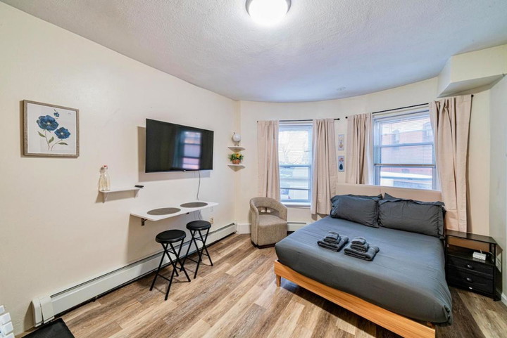 Cozy Studio Near Massart & Longwood, 3-min Walk To T - Boston, MA
