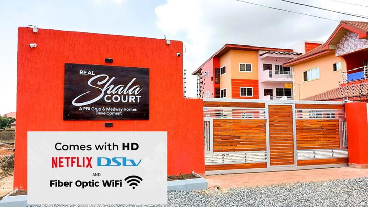 Luxurious 1 & 2 Bed Apartment At Realshala Homes, Adjiringanor - East Legon - Accra