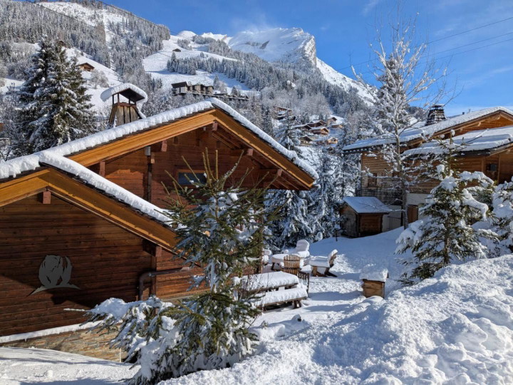 Chalet De L'ours, 4 éToiles, Avec Spa Et Proche Des Pistes - La Clusaz