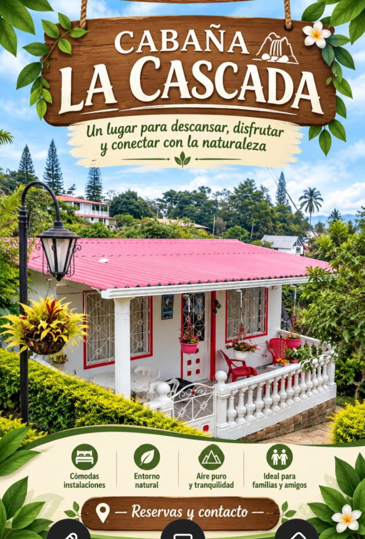 Cabaña La Cascada - La Mesa
