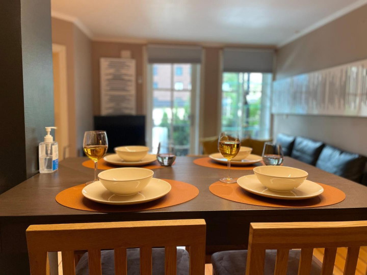 Lovely Condo With Fireplace & Parking@city Center - Drammen