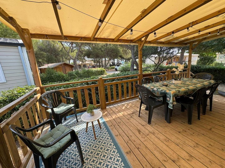 Bungalow 525 Proche Piscines, 3ch, Camping Le Lac Des Rêves, Fun Zone - Montpellier