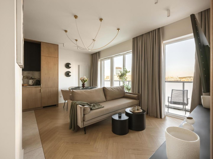 Urban Apartments Global Premium - 11th Floor, No 14 - Air Condition - Balcony - Free Garage - Katowice