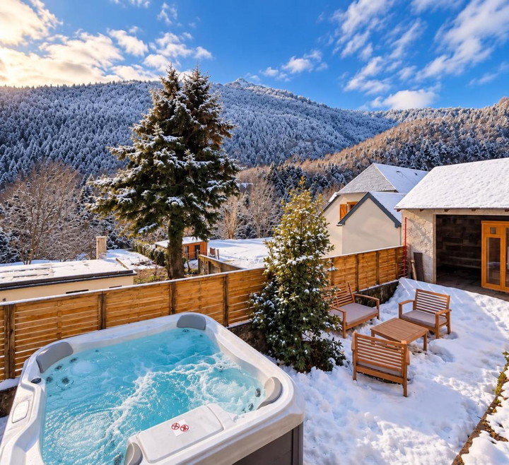 Hautes Branches Jacuzzi Et Sauna Le Sylvestre - Piau Engaly