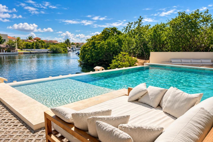 Marina View 3br, Pool, 7-min Walk To Beach - Puerto Aventuras