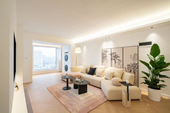 Urban Hub Sun Apartment Near The Xujiahui Road -