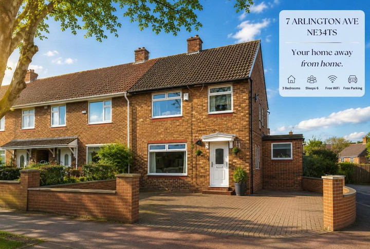 This Well-presented Red-brick House - Gateshead