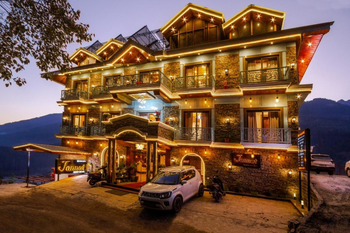 Jannat Resort And Spa Manali A Centrally Heated Himalayas View Resort - Himachal Pradesh