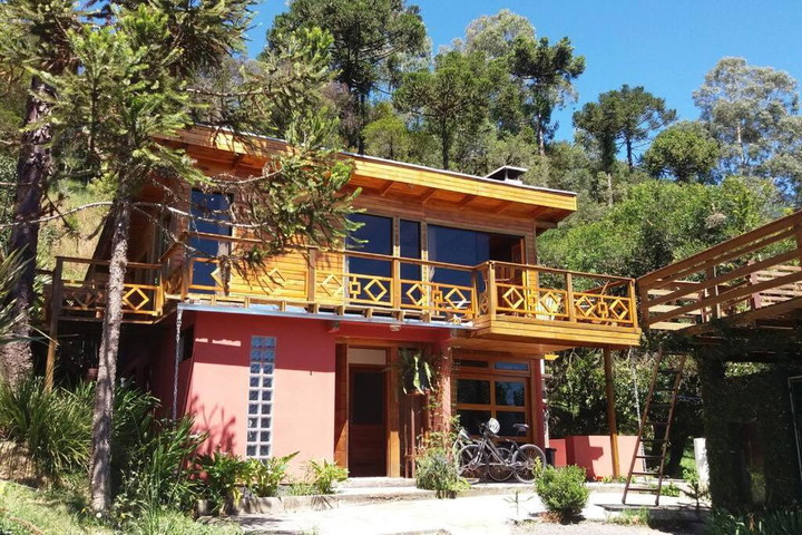 Cabana Do Pinhão Completa, Calefação 3 Suítes - Urubici