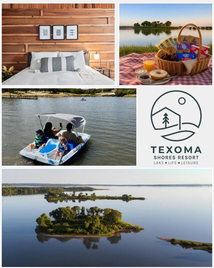 Spacious Wooden Suite #6 By The Lake At Texoma Shores Resort - Lake Texoma
