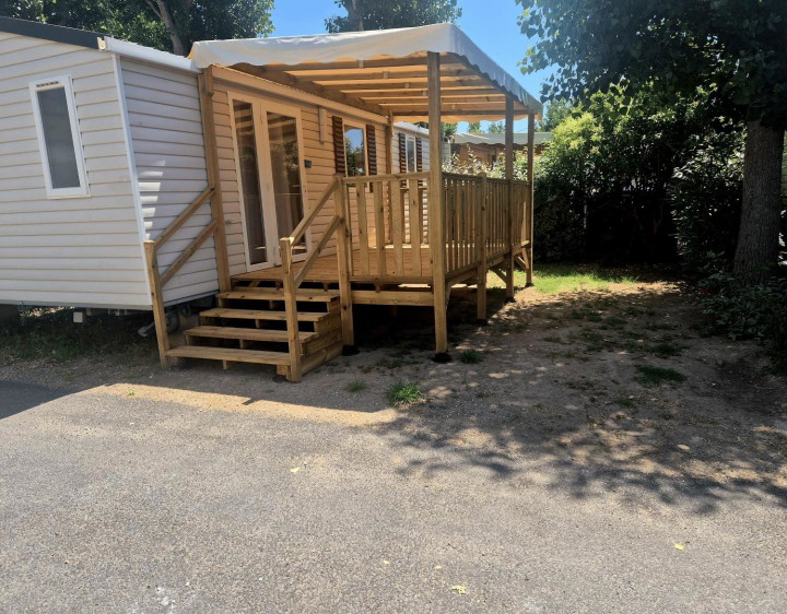 Mobil-home L'instant Zen-mh34 Camping Siblu Les Sables Du Midi - Sérignan