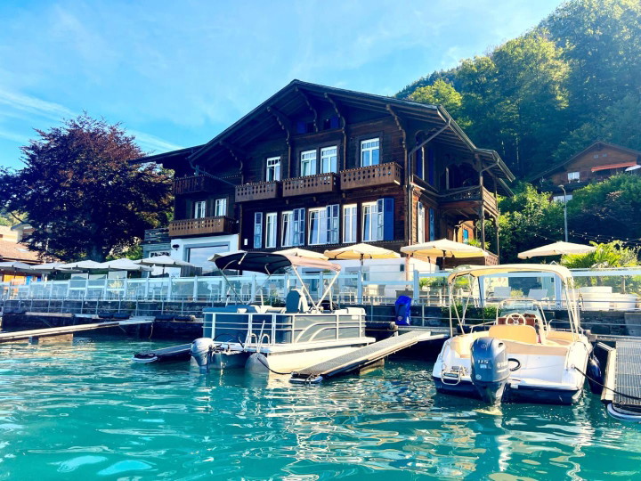 Boutique Hotel & Restaurant Niesenblick - Lakefront Rooms With Balcony On Lake Thun - Self Check In & Digitale Reception - Spiez