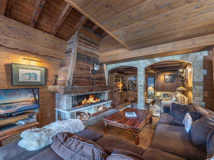Chalet Authentique Et Spacieux Avec Jacuzzi Et Hammam, Près Du Centre De Méribel - La Tania