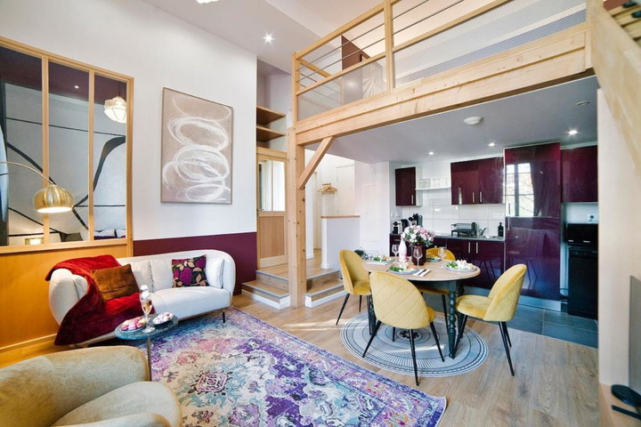 The Purple Suite - Duplex - Mulhouse Center - Mulhouse