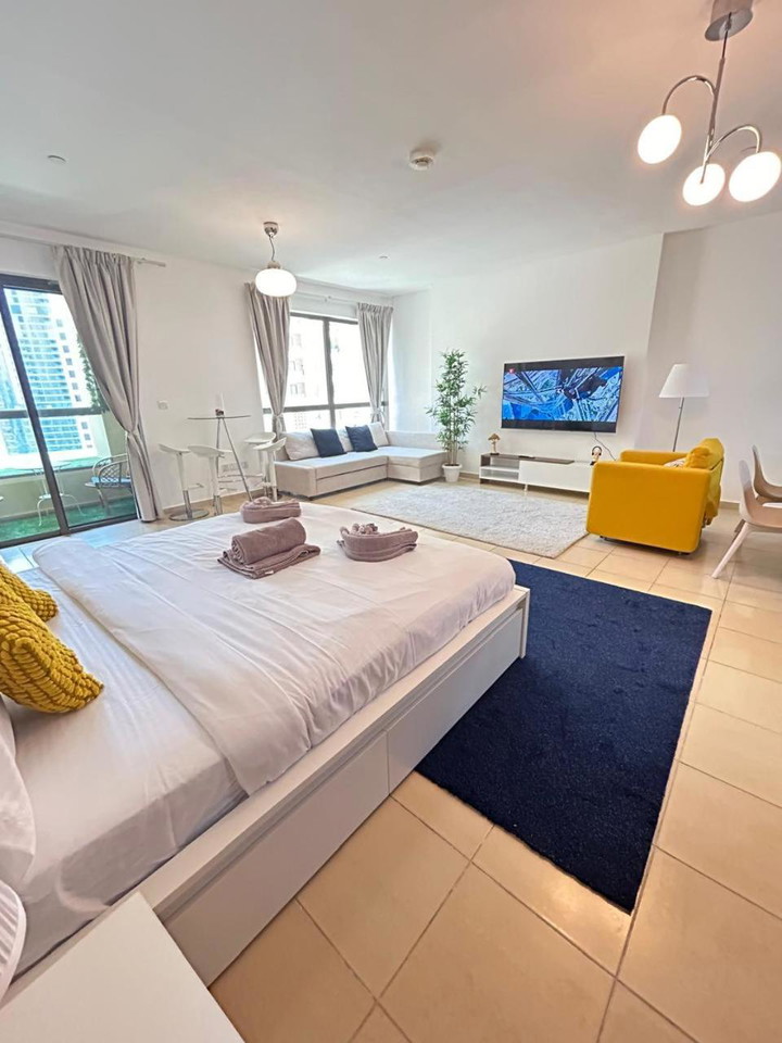 Prime Spacious Studio With Vibrant Vibes In Jbr By Sweet Homes - Dubái