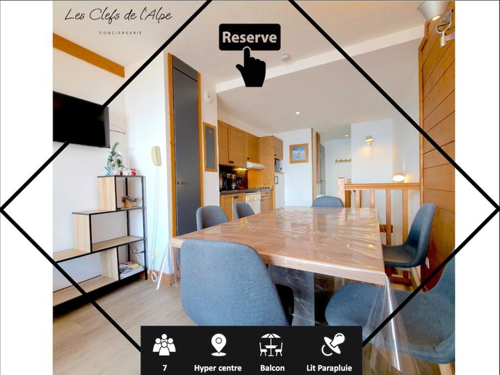 Elégant Duplex F3 Coeur De Ville - Les Deux Alpes, France