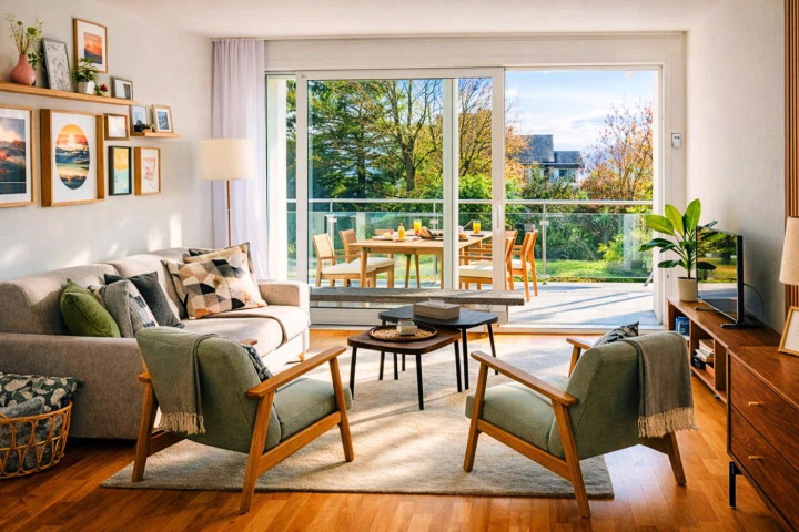 Apartment Near Lake Zurich With Garden, Terrace & Parking - Rapperswil-Jona