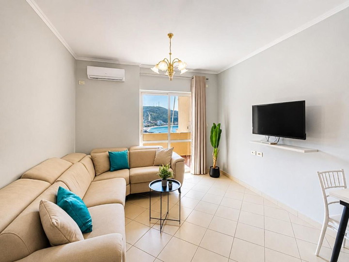 Blue Maraci Extra 1br - Spacious, Sea View - Himarë
