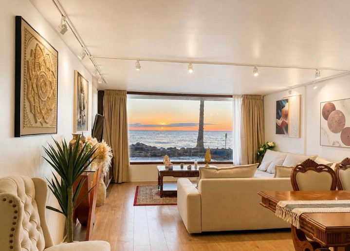 Hermoso Apartamento Frente Al Mar Sector 5 Reñaca - Valparaíso
