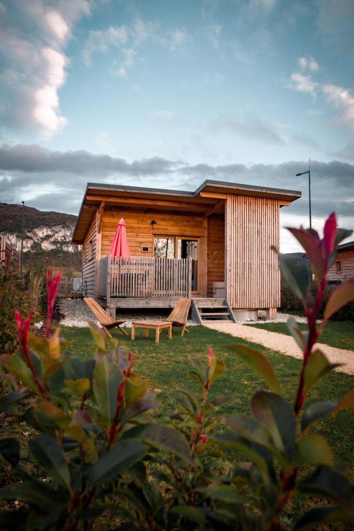 Les Lodges De La Viarhôna / Cabane-spa - Ain