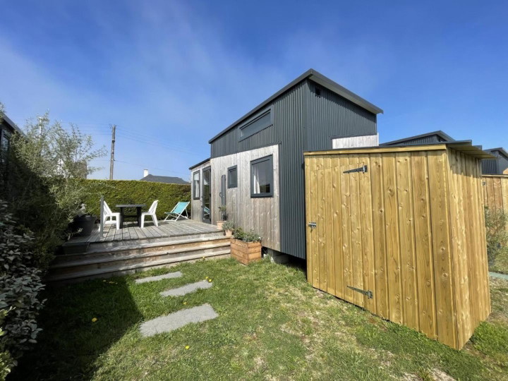Tiny House Cosy Près De La Plage Avec Piscine Et Parking - Carolles
