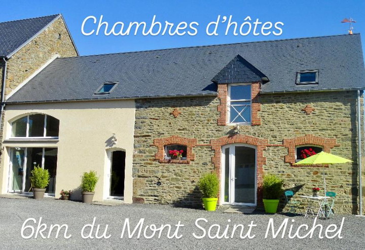 Le Relais De La Hardiesse 6km Mont St Michel - Chambres D'hôtes Et Gites - Le Mont-Saint-Michel