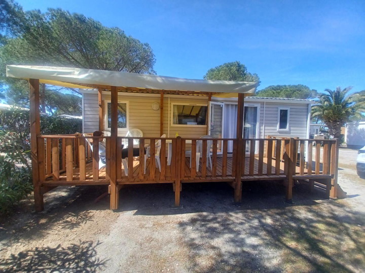 Mobil-home Climatisé, Tout Confort, 3 Ch, 6 Pers, Sans Vis à Vis, Dans Camping 4 éToiles à La Presqu'ile Du Barcares - Le Barcarès