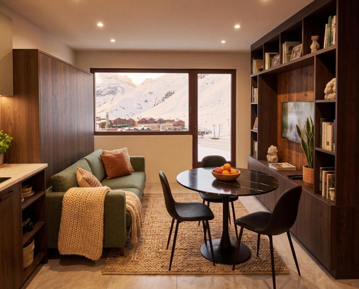 Studio Altura I Vue Panoramique I 4 Personnes - Tignes