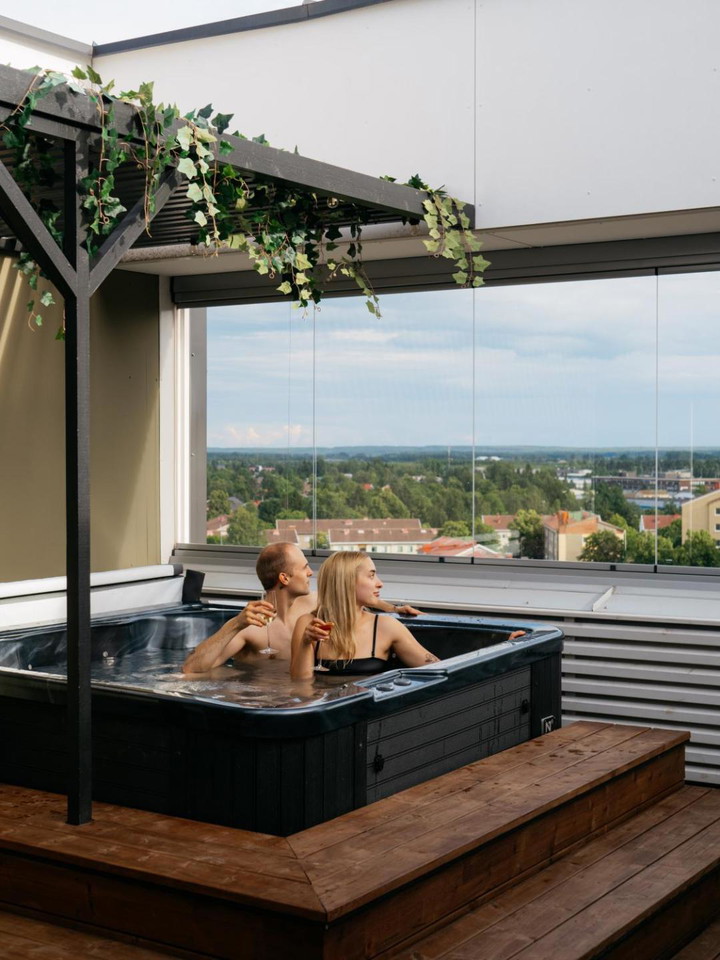 Prime Penthouse Central - Jacuzzi And Sauna - Pori