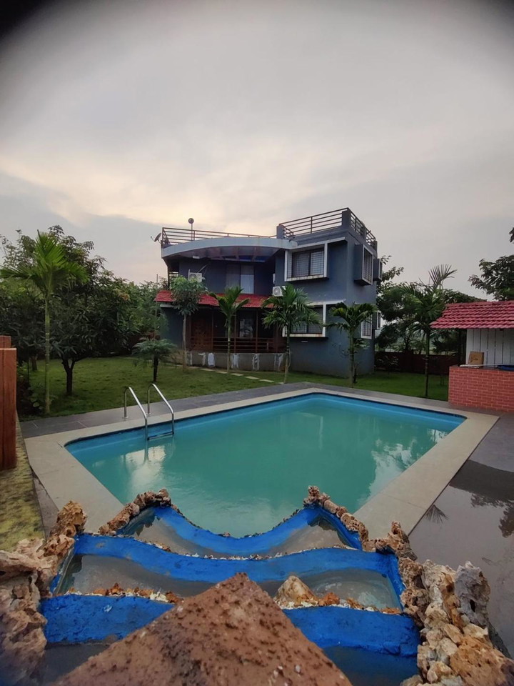 Karjat - 3 Bhk Private Bungalow With Private Pool & Garden - Karjat