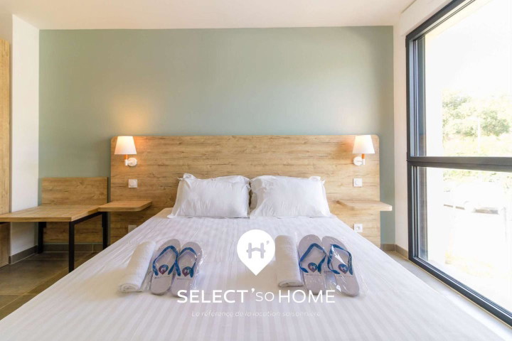 Select'sohome - Appartement à Deux Pas De La Plage De La Favière Et De Ses Commences Avec Parking Privé Pour 6 Personnes ! - Iloa-c11 - La Favière