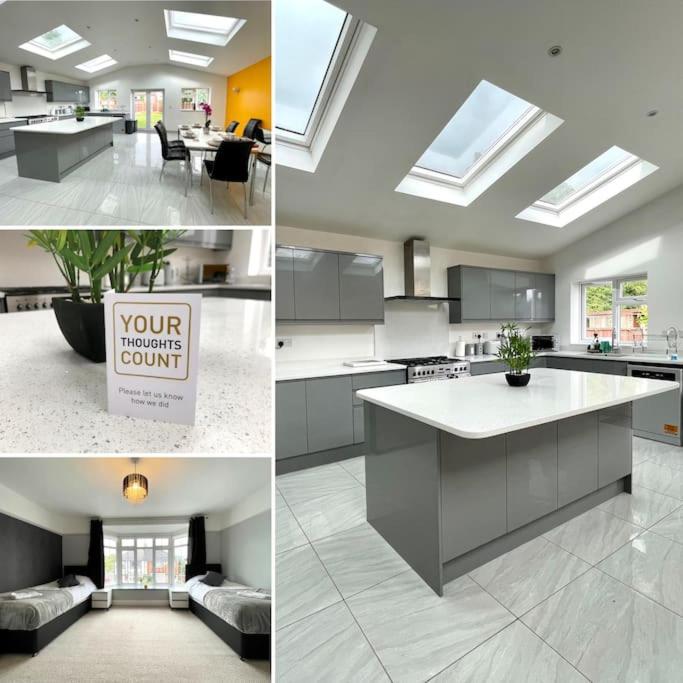 Luxurious Detached Holiday House Free Parking Near Airport Town Centre Railway Station - Luton