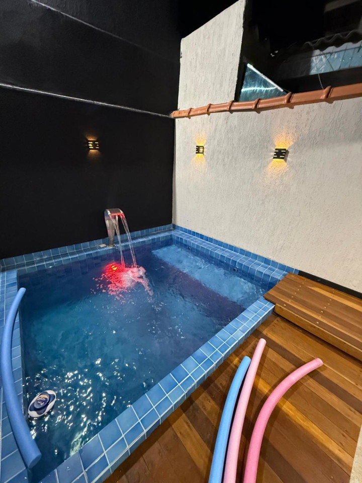 Casa Na Tupi, Praia Grande Com Piscina - Santos