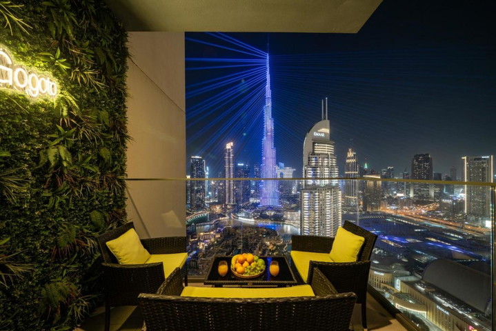 Gogoto9 Spacious 3br Burj Khalifa View High Floor - Dubai